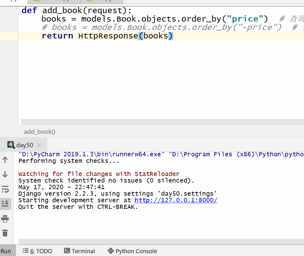 Django ORM - 单表实例_django-admin.py startproject app01-CSDN博客