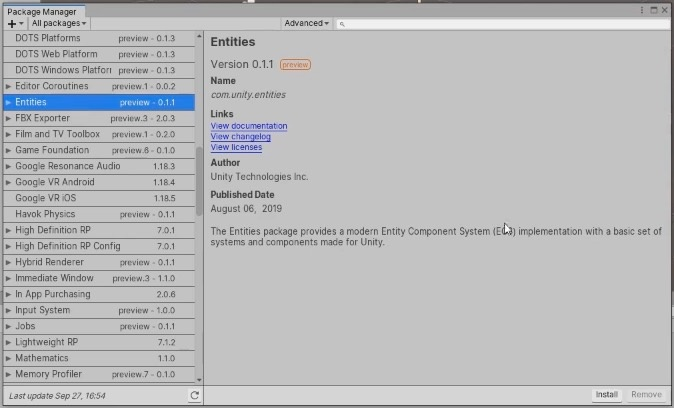 Unity DOTS简明教程-CSDN博客