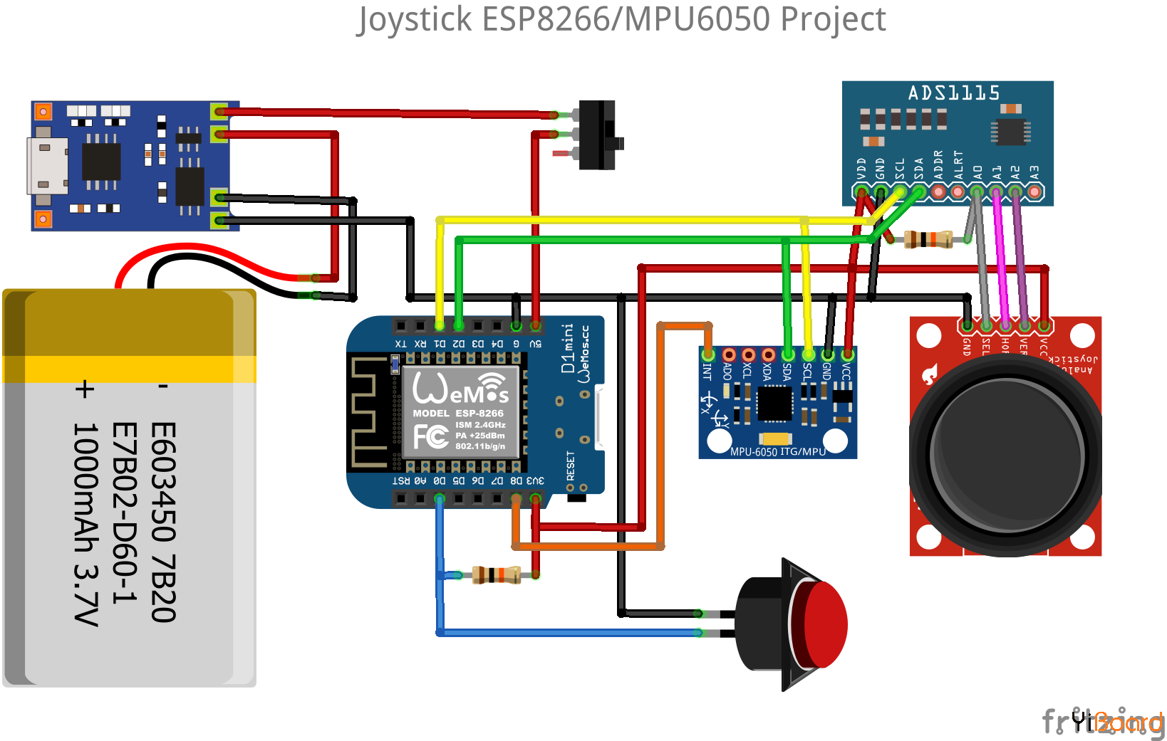 使用esp8266和mpu6050制作操纵杆遥控器起杆遥控器制作 Csdn博客 
