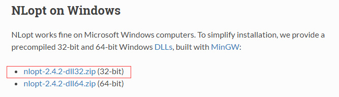 Nlopt优化包在Windows上的安装配置及C/C++应用案例_msys nlopt-CSDN博客