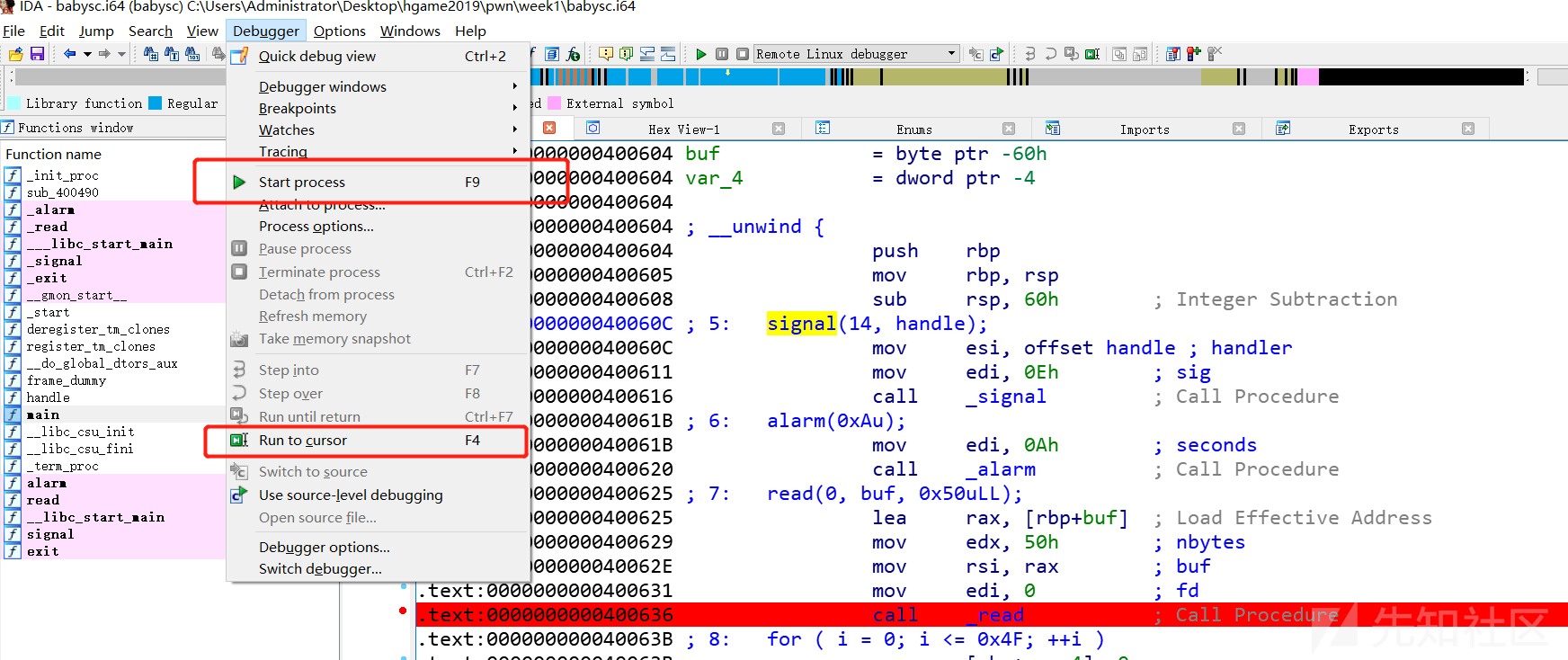 IDA Pro7.0使用技巧总结_idapython 获得函数的cfg-CSDN博客