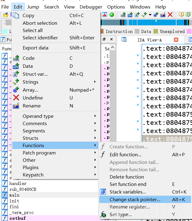 IDA Pro7.0使用技巧总结_idapython 获得函数的cfg-CSDN博客