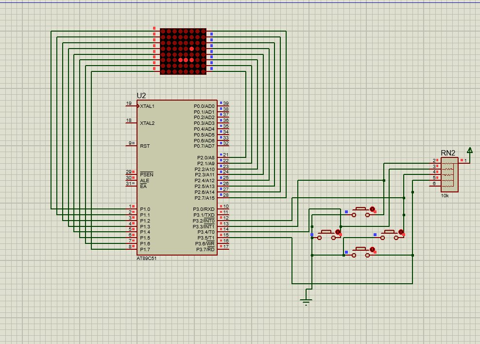 【PROTEUS仿真】AT89C51实现简单贪吃蛇程序_at89c51单片机贪吃蛇代码-CSDN博客