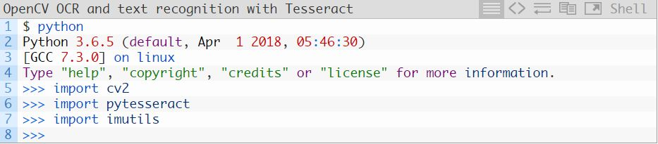 使用Tesseract和OpenCV-EAST进行OCR和文本识别_c++ opencv east tesseract-CSDN博客
