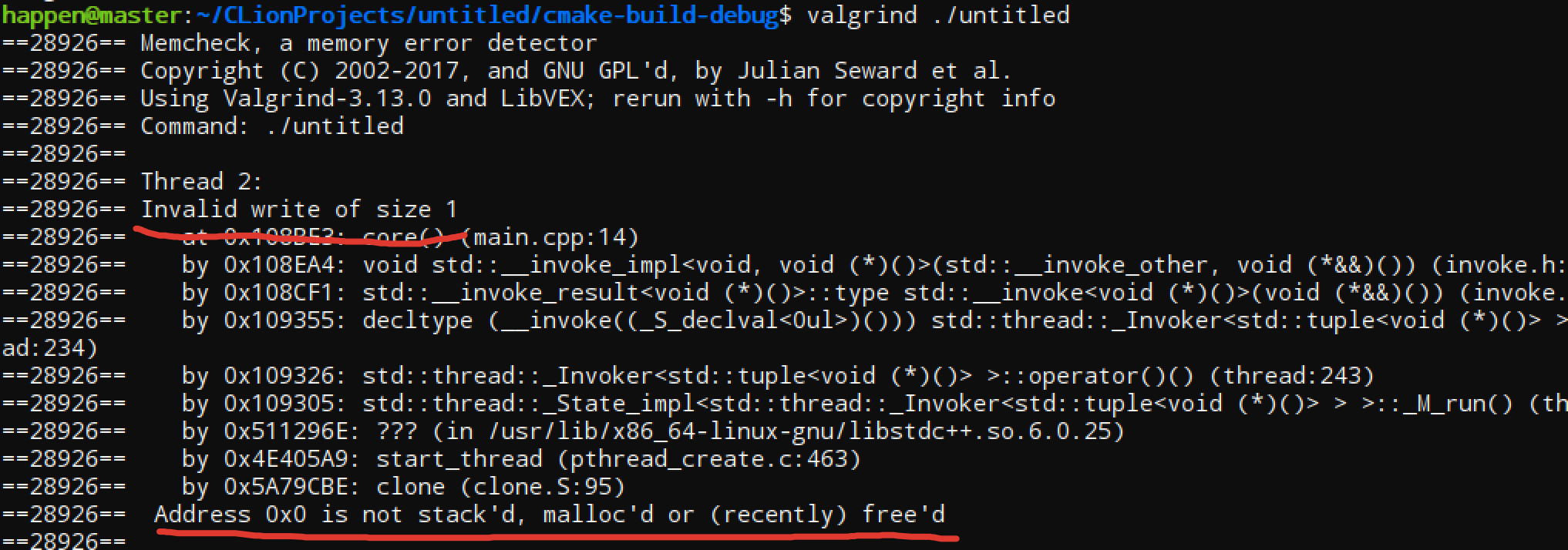 C/C++之内存调试工具GDB与Valgrind_valgrind gdb-CSDN博客