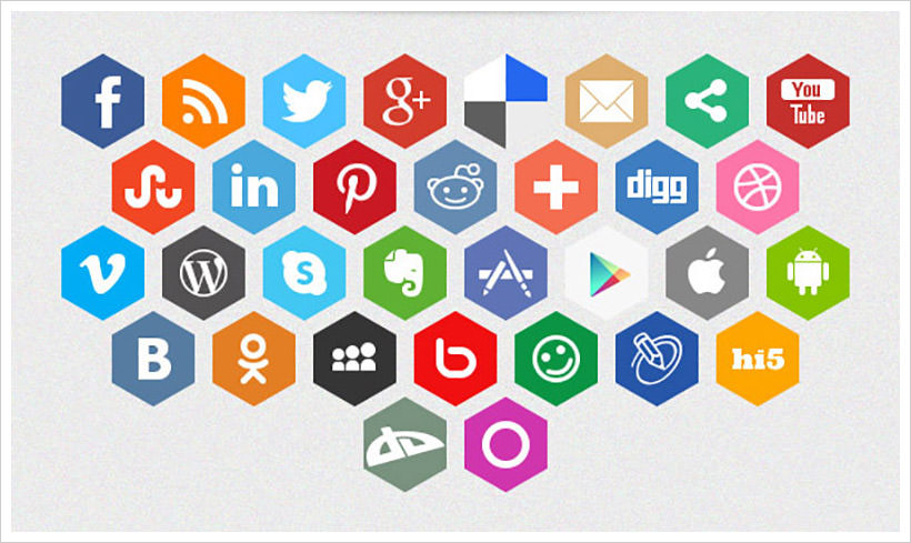 免费的社交媒体图标集–最佳-CSDN博客