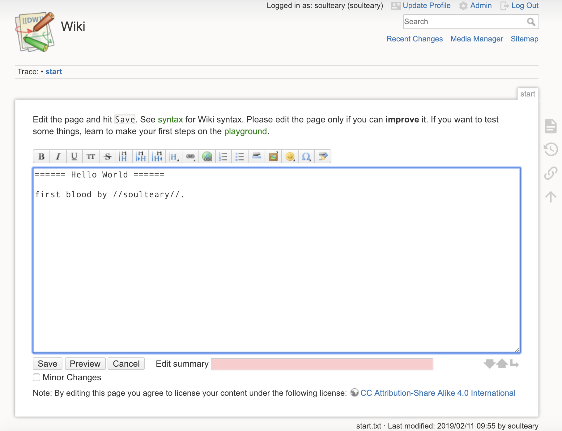 使用 Docker 搭建你的Wiki（DokuWiki）_docuwiki-CSDN博客