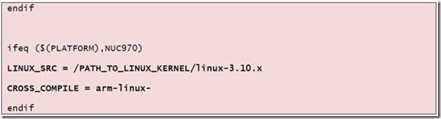 NUC970BSP Linux 3.10.x配置相关_windows搭建linux编译环境 nuc970-CSDN博客
