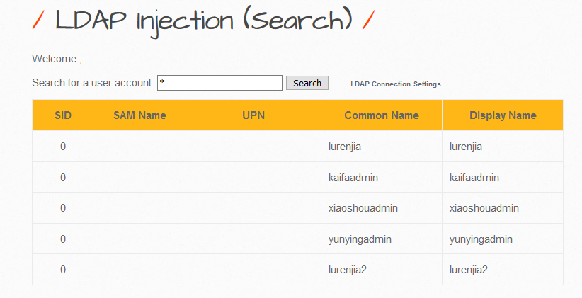Ldap 注入与防御 Afa攻防实验室的博客 Csdn博客 Ldap未进行过滤会引起