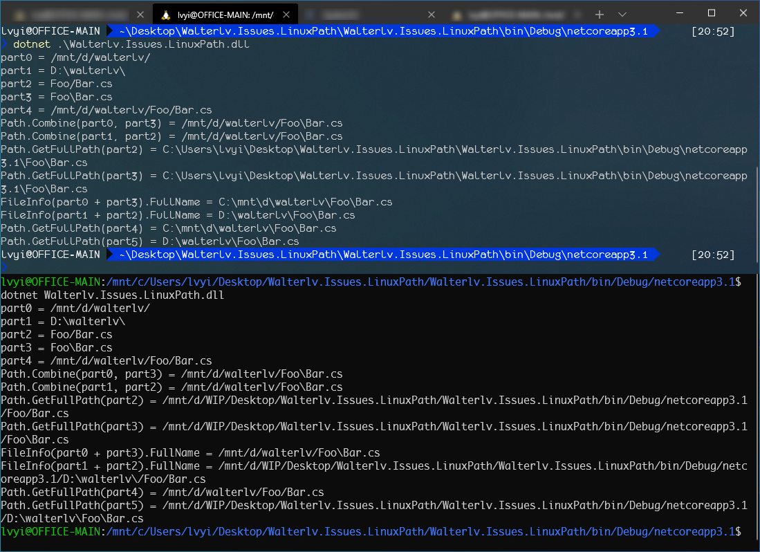 .NET 将混合了多个不同平台（Windows Mac Linux）的文件 目录的路径格式化成同一个平台下的路径_.net linux 拼接路径_walter lv的博客-CSDN博客