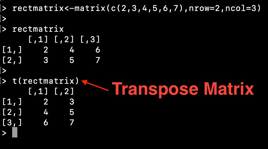 r语言矩阵运算_R中的矩阵运算-CSDN博客