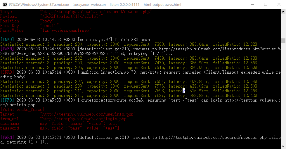 XRAY与Burp、AppScan、AWVS联动_xray appscan-CSDN博客