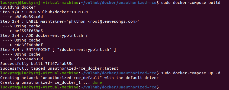 Docker Api 未授权访问漏洞复现 Docker Engine Api Is Accessible Without Authentica Csdn博客