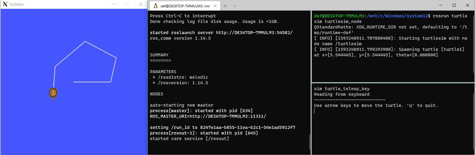 WSL (Ubuntu 18.04 LTS) 安装ROS，可运行Rviz和Gazebo_ubuntu18.04的ursim和rviz同步运动-CSDN博客
