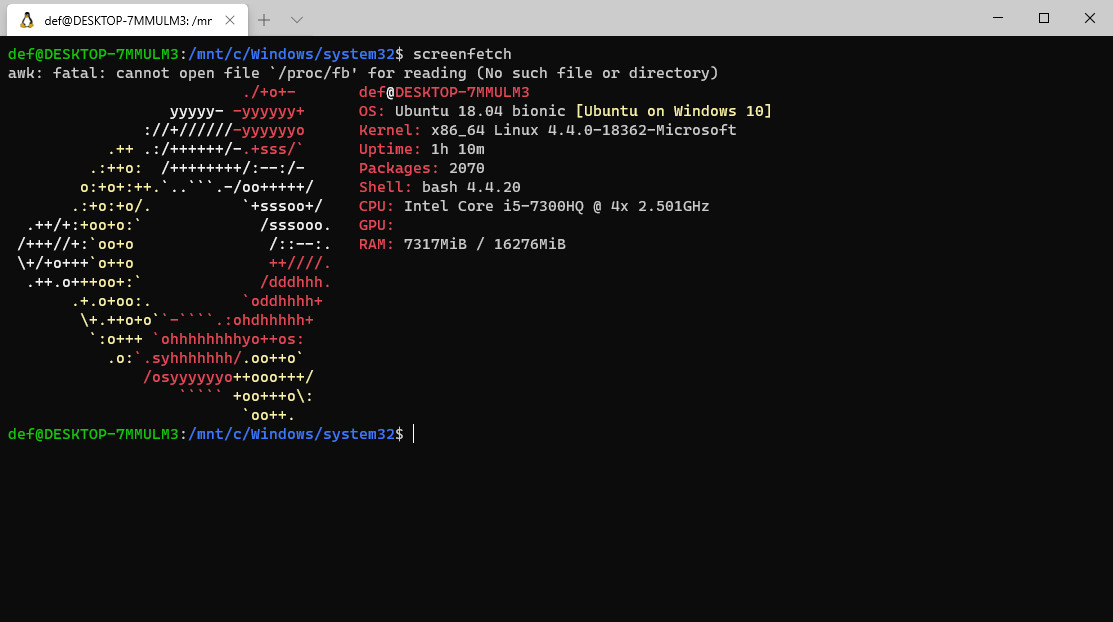 【超详细】WSL (Ubuntu 18.04 LTS) 安装OpenCV_wsl opencv-CSDN博客