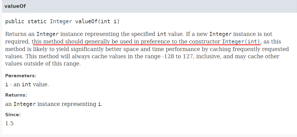 Java警告：the Constructor Integer Int Is Deprecated Since Version 9 The Constructor Integer Int
