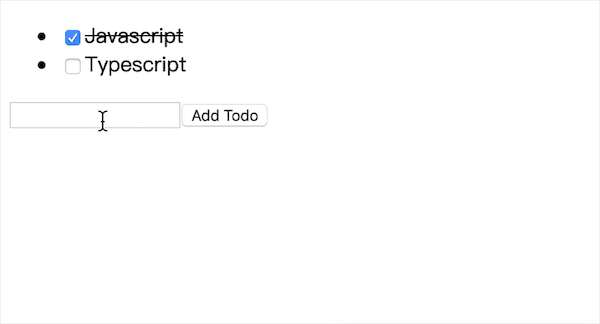 使用typescript版本的react实现todolist应用 Webstorm Typescript通过react实现todolist示例