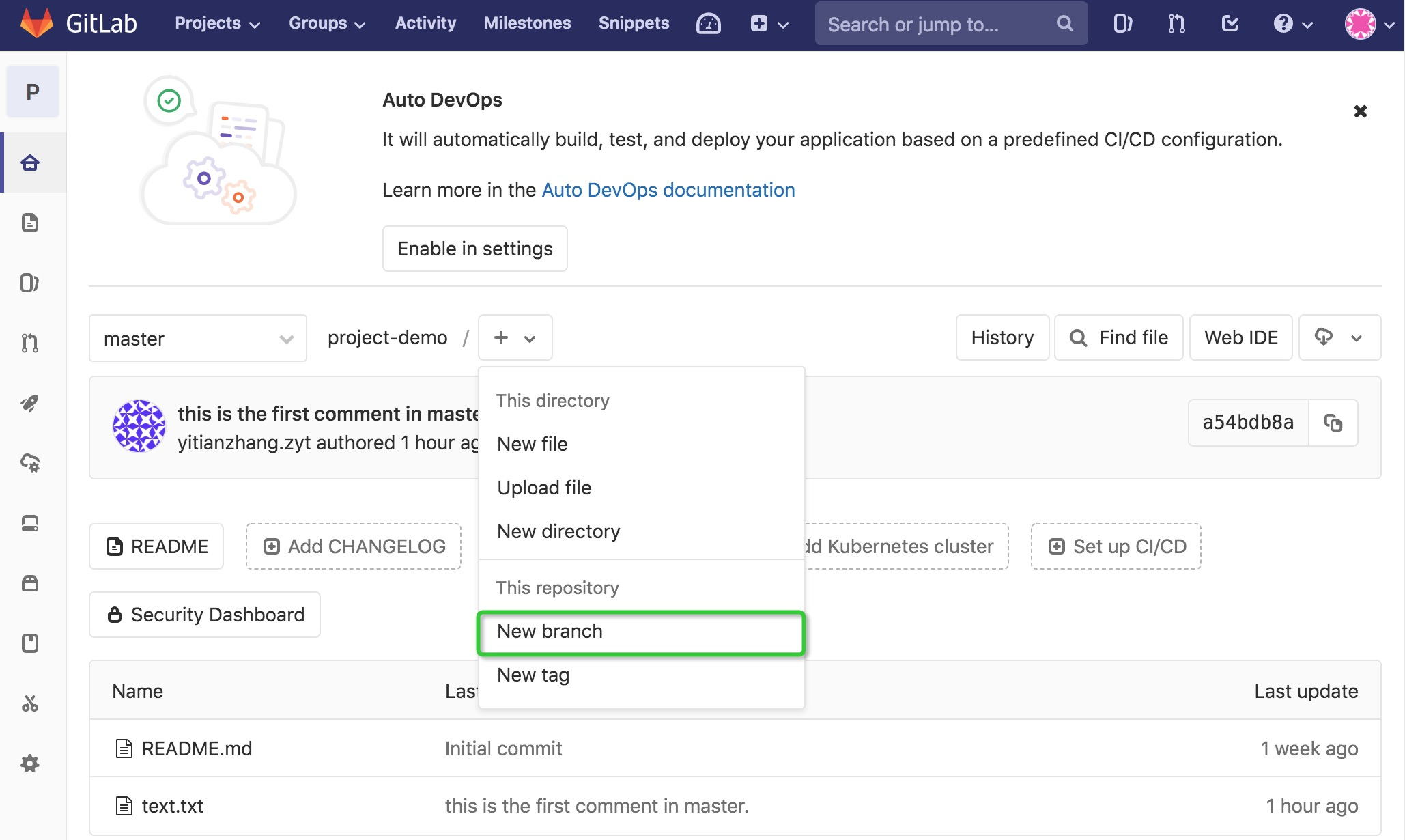 Git的安装和详细使用示例_initialized empty git repository in-CSDN博客