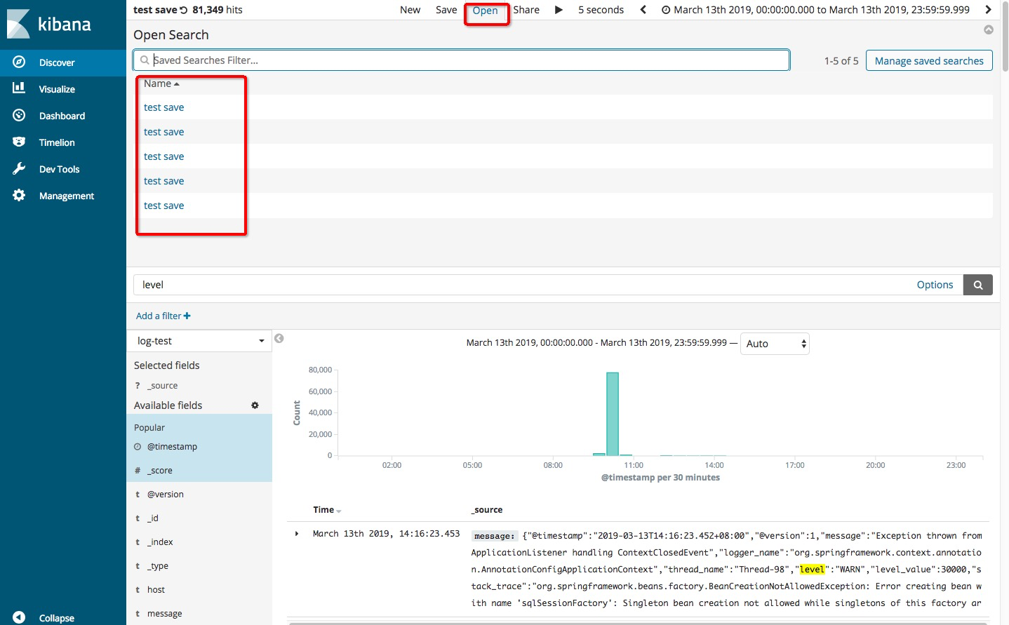 Kibana使用教程_kibana大于条件-CSDN博客