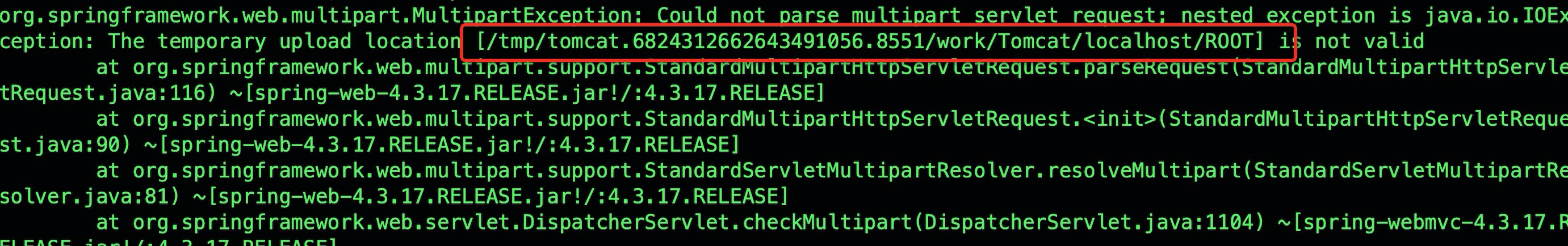 Springboot上传临时文件被删除引起报错 Springboot Tmp Deleted Csdn博客