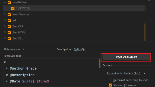 Intellij IDEA自定义类模板和方法模板_idea自定义方法模板-CSDN博客