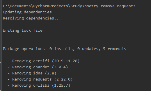 Python包管理之poetry的使用_poetry run-CSDN博客