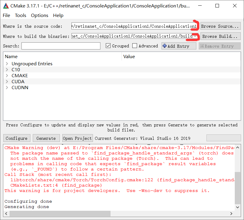 windows使用cmake配置libtorch到vs 2019并使用的那些坑_windows cmake libtorch-CSDN博客