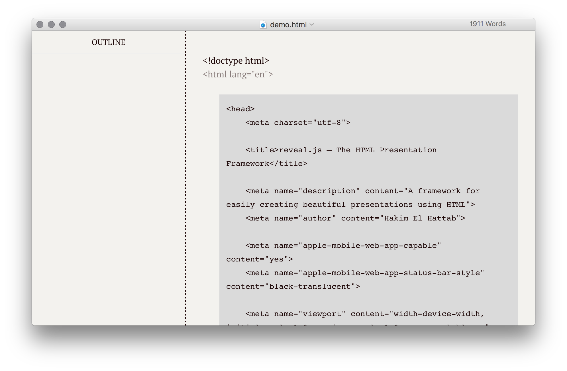 Reveal.js：把你的 Markdown 文稿变成 PPT_reveal.js markdown-CSDN博客