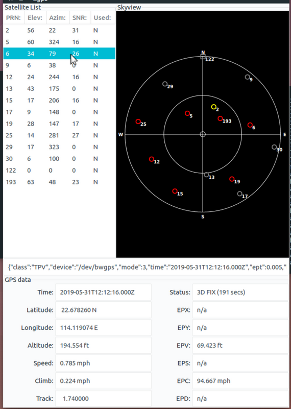 GPS在ROS中的测试和使用_ros 录制gps-CSDN博客