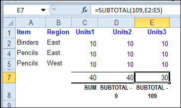 subtotal函数_星期五的Excel函数：将总计为SUBTOTAL的筛选列表-CSDN博客