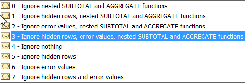 aggregate 求和_对具有AGGREGATE函数的过滤列表求和-CSDN博客