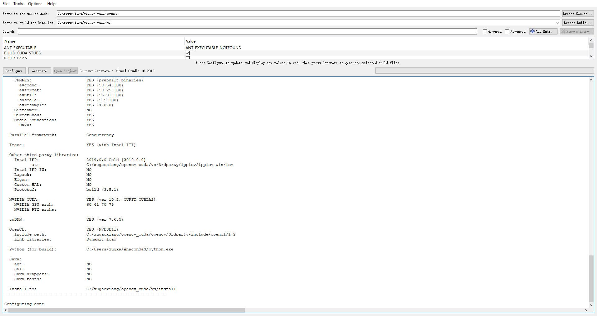 Windows编译opencv支持cuda加速opencv 编译支持cuda Csdn博客 