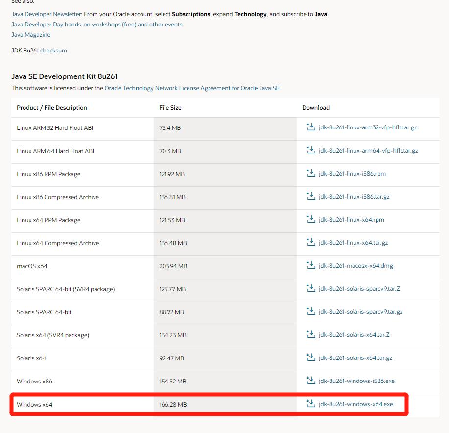 Oracle官方最新jdk8下载地址oracle Jdk8官网 Csdn博客 