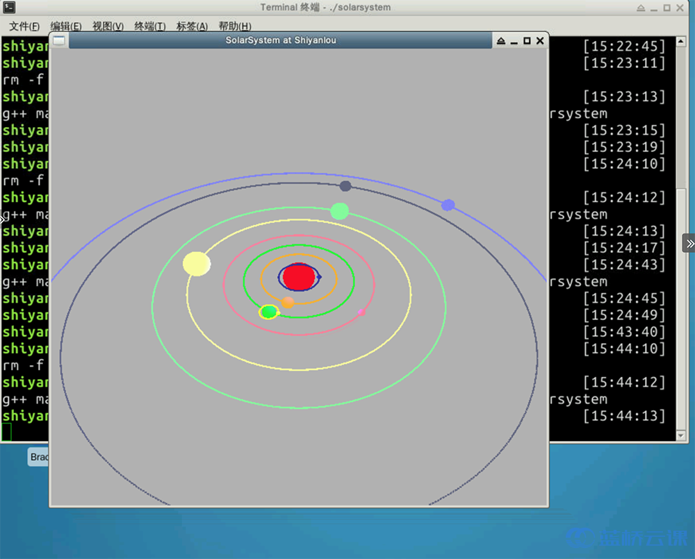C 实现太阳系行星系统（opengl）visual C Opengl太阳系 Csdn博客