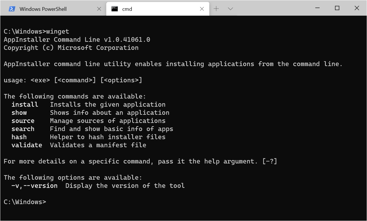 【Windows10】使用 winget 工具安装和管理应用程序(转)_安装 winget tool-CSDN博客