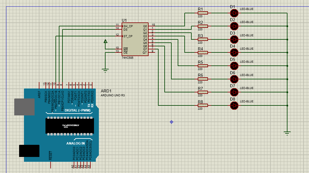 Arduino知识点梳理（一）——74hc595扩展io怎么扩展arduino Io口 Csdn博客 