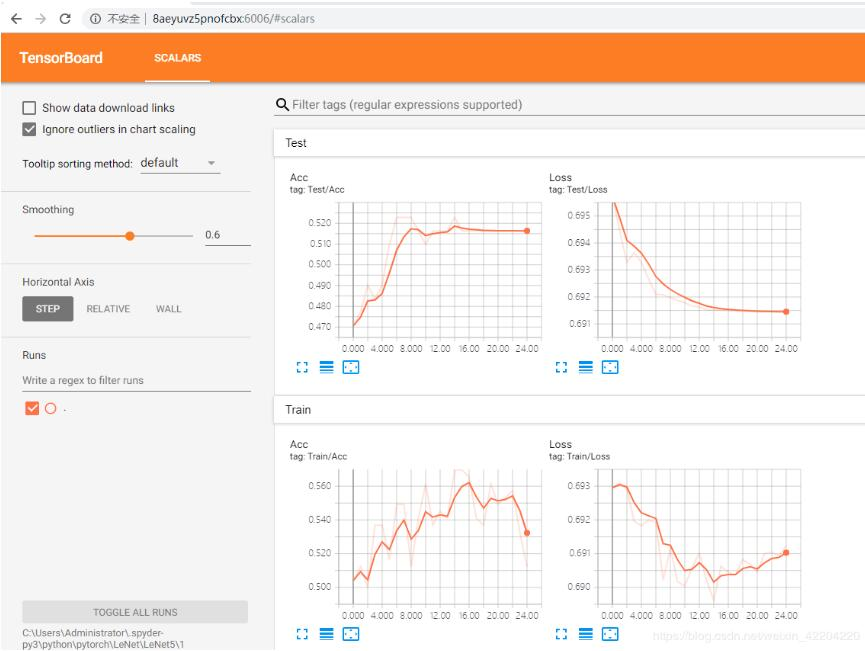 使用tensorboard显示训练loss曲线和acc曲线图_node 显示acc和loss曲线图-CSDN博客