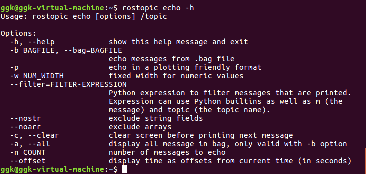 ROS入门笔记（四）：ROS实践（小海龟仿真）— ROS Topics_type rostopic -h for more detailed usage-CSDN博客