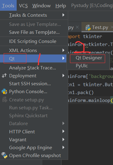 PyCharm配置PyQt5+Qt Designer_ButterflyStars的博客-CSDN博客