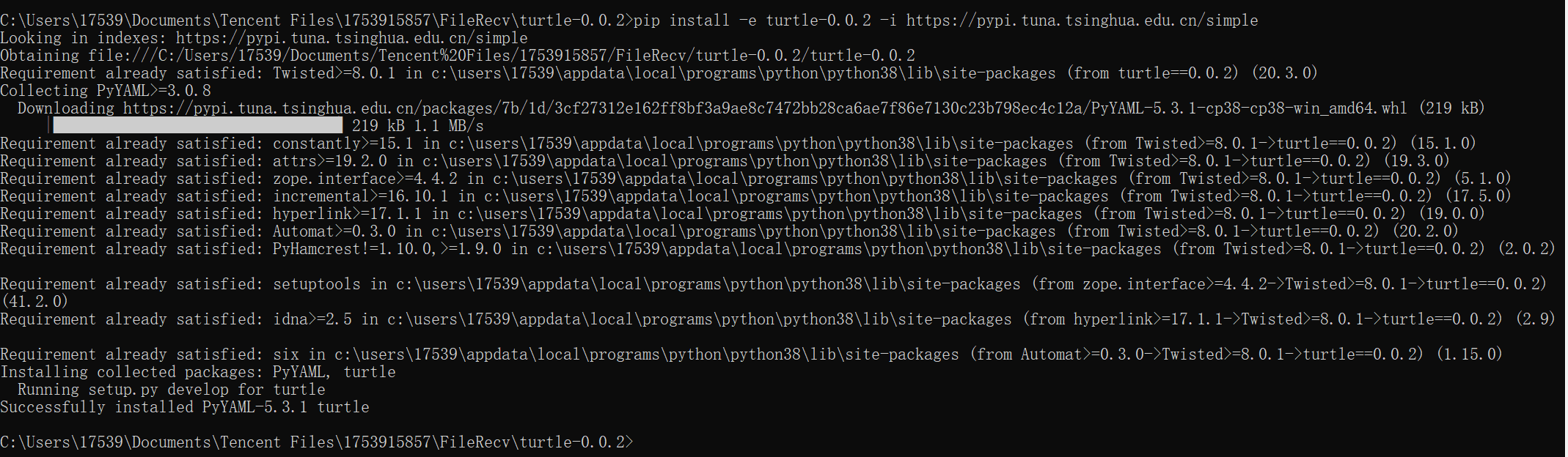 pycharm安装turtle，亲测完美安装无报错_如何在pycharm中安装turtle-CSDN博客