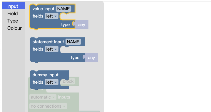 blockly构建自定义块及其工具_react blockly自定义块-CSDN博客