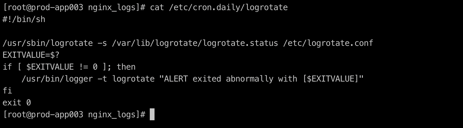 [问题已处理]-logrotate的daily任务执行成功但日志没有切割_logrotate 没有切割日志-CSDN博客