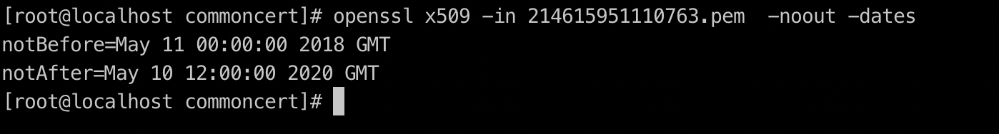 linux查看ssl证书有效时间_curl 证书过期时间差8个小时 如何处理-CSDN博客