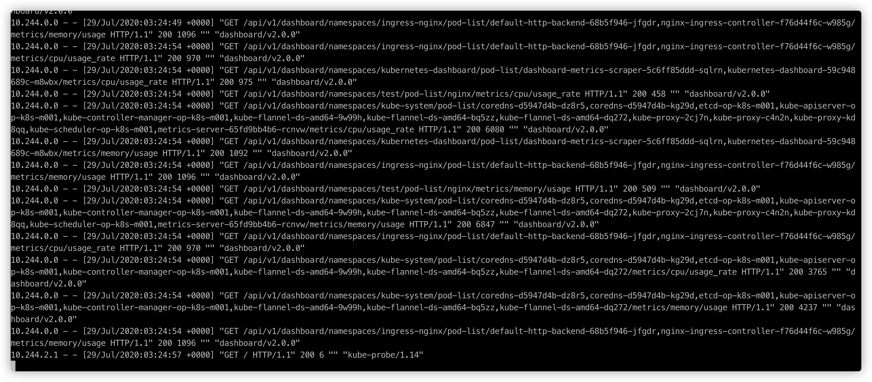 Kubernetes 解决kubernetes的dashboard不显示cpu和memorykubernetes Dashboard显示不了cpu 内存 Csdn博客 