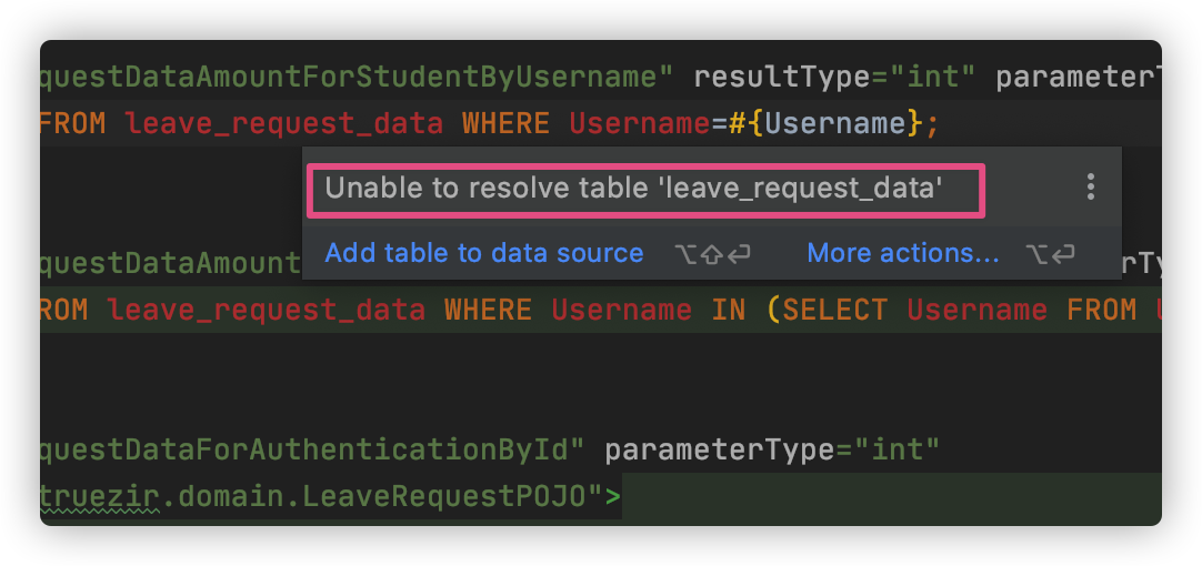 xml文件Unable to resolve table ‘xxx‘解决_达梦数据库的xml报错unable to resolve table-CSDN博客