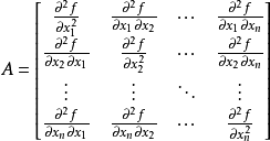 【数学原理】Hessian Matrix_矩阵函数求极值-CSDN博客