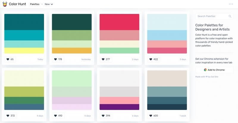Color Hunt 漂亮炫酷的配色小程序_colorhunt小程序-CSDN博客