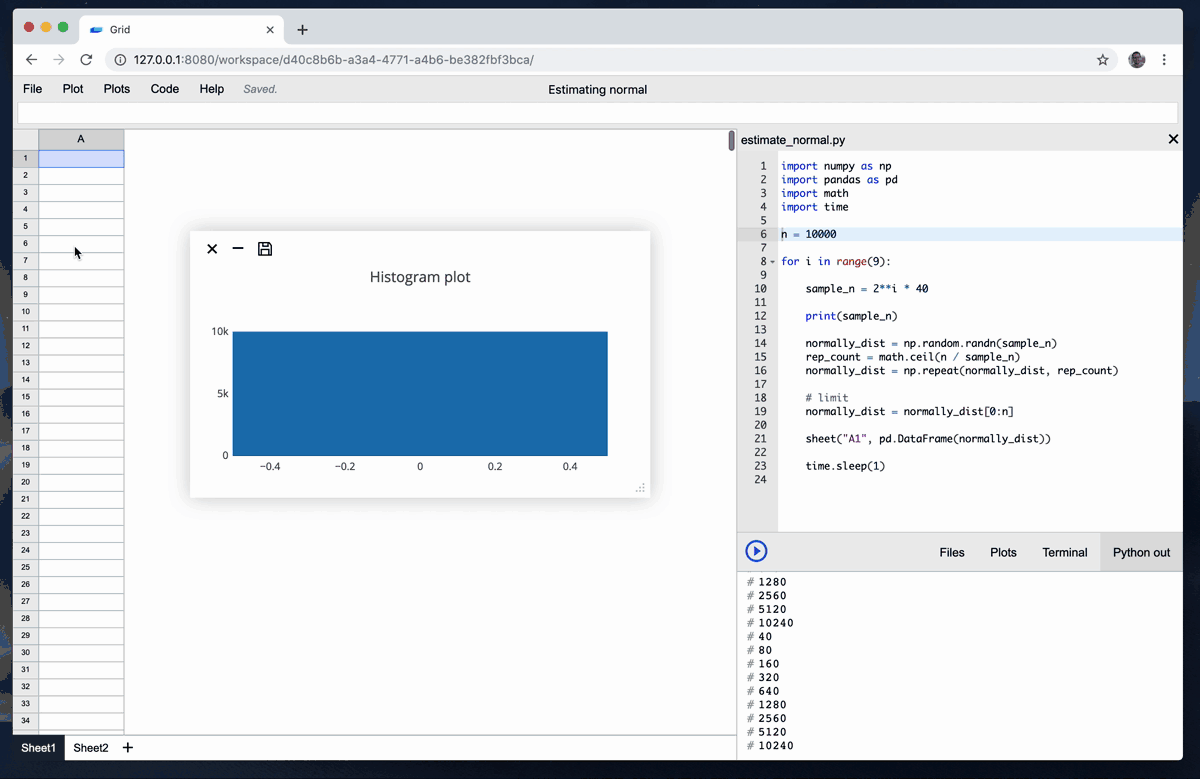 python怎么写表格程序_我如何使用Python构建电子表格应用程序以简化数据科学-CSDN博客