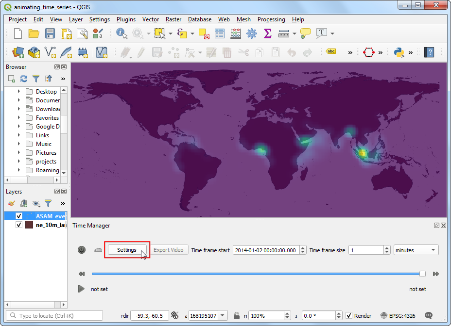 QGIS：TimeManager 让数据随时间动起来_qgis time manage-CSDN博客