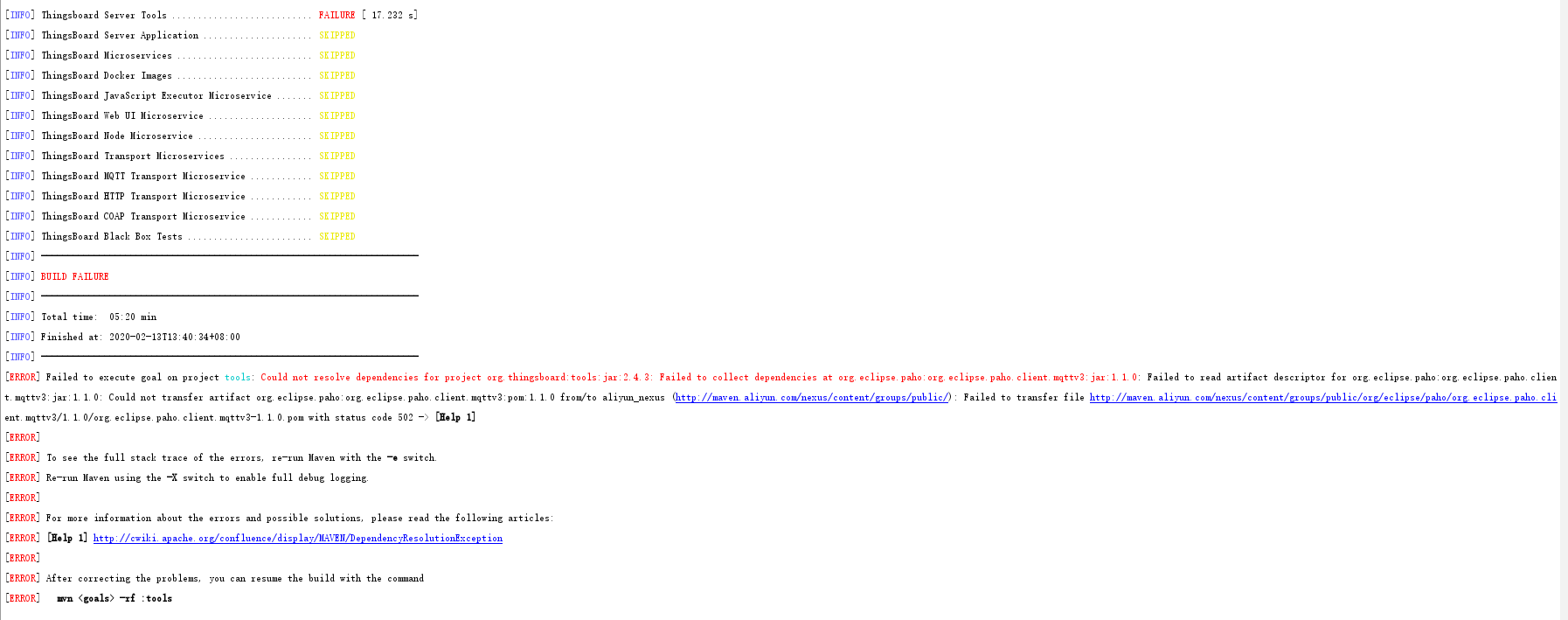 thingsboard源码安装部署详细教程_thingsboard部署-CSDN博客
